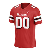 Custom Red Football Jersey | Create Training Clothing – JerFit