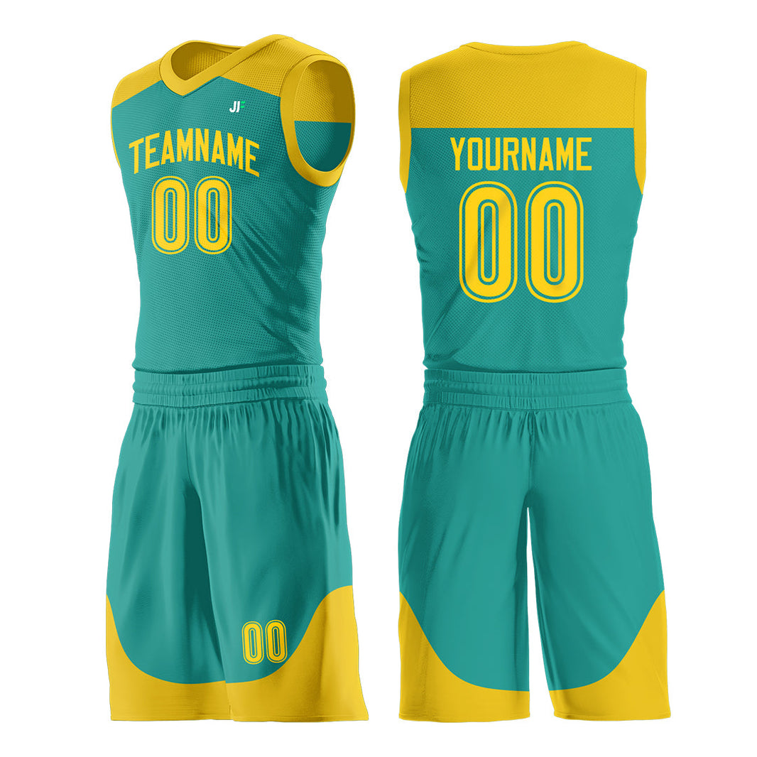 Personalized Yellow Soccer Team Uniform – JerFit